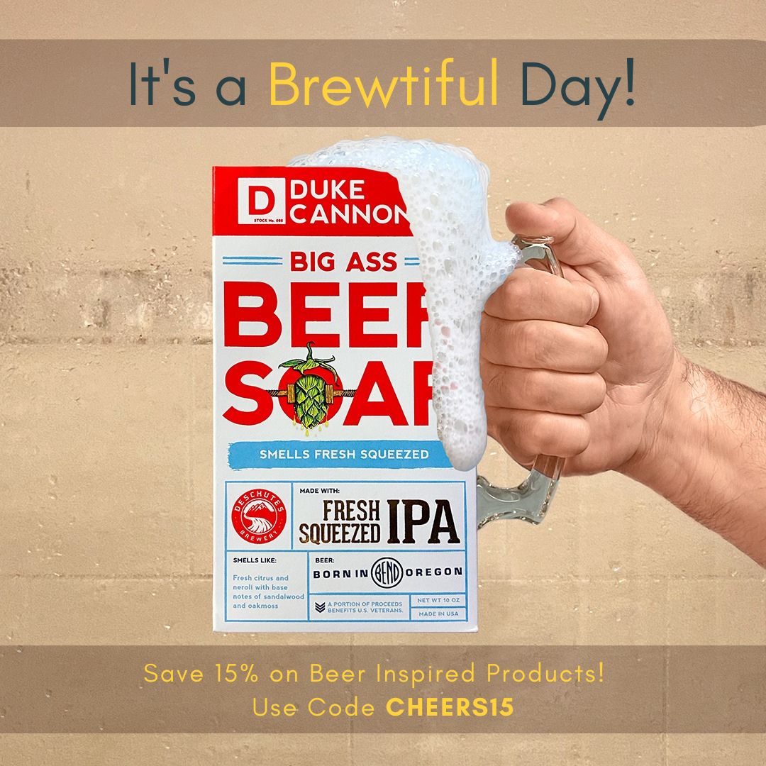 Beer Infused Grooming Products